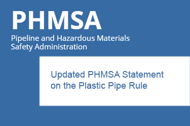 PHMSA Statement on Plastic Pipe Rule Update | GROEBNER
